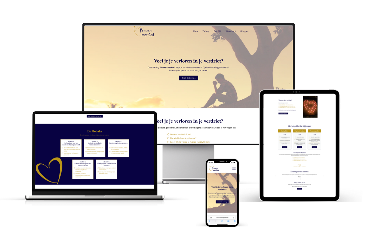 Alles over rouw | Wij geloven dat je rouwen niet alleen kunt